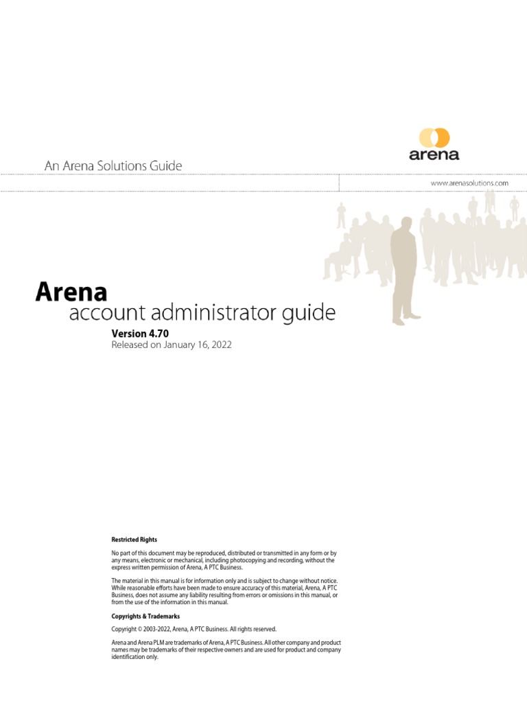 arena_admin_guide | PDF | Password | Authentication