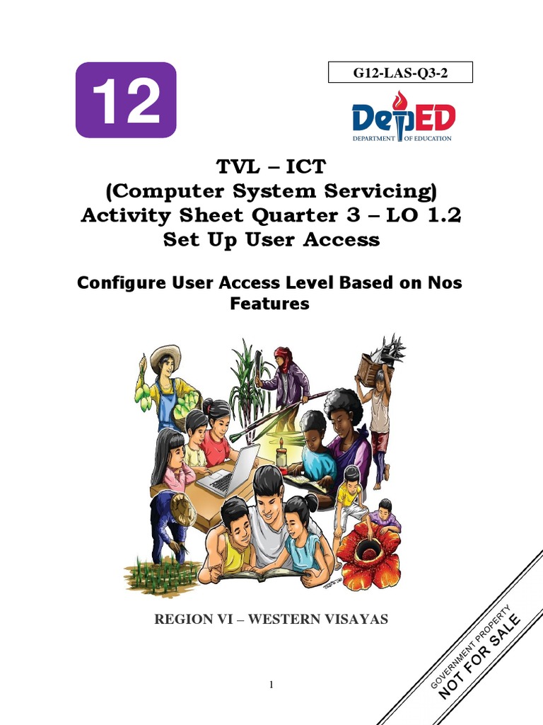 TVL - Ict (Computer System Servicing) Activity Sheet Quarter 3 - LO 1.2 ...