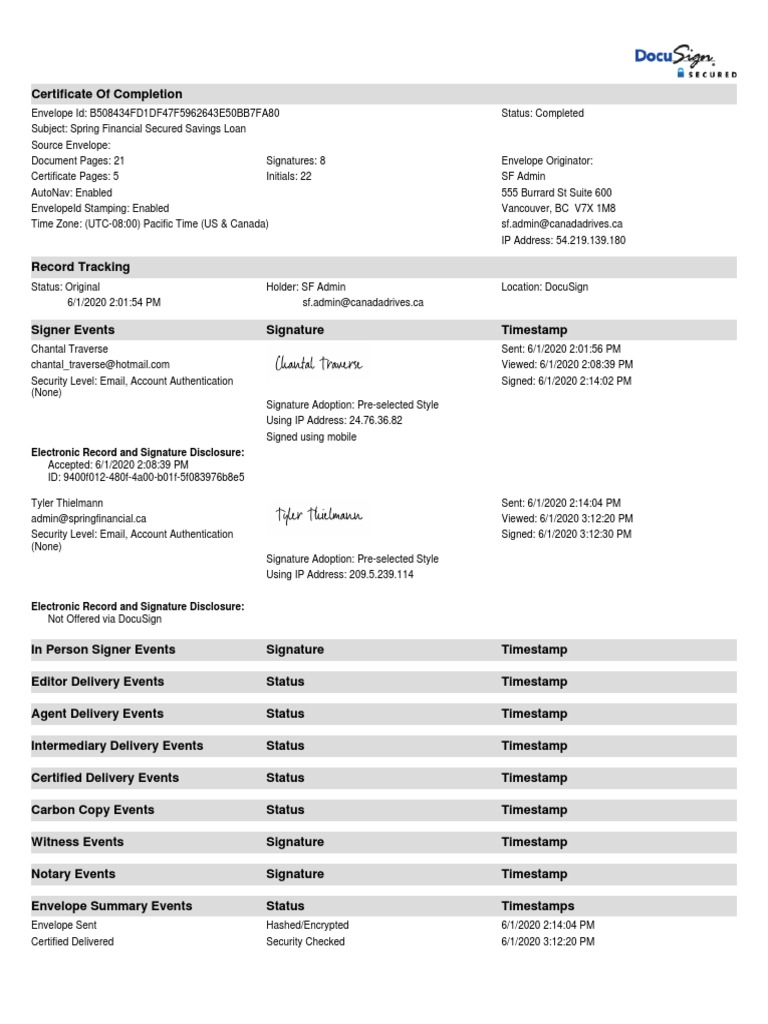 Electronic Record and Signature Disclosure | PDF | Computing | Internet
