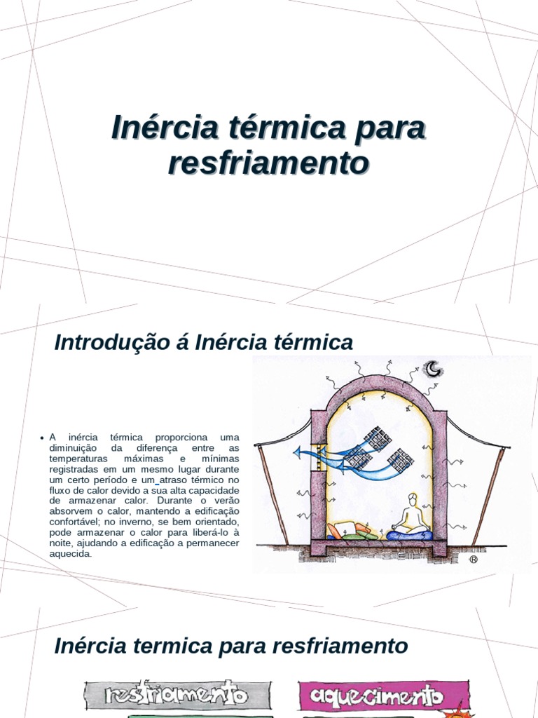 Inercia Térmica para Resfriamento | Download grátis PDF | Natureza ...