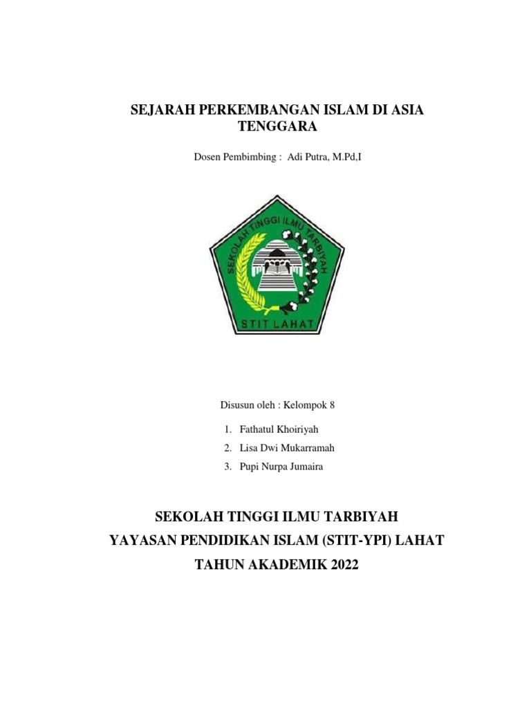 Sejarah Islam di Asia Tenggara | PDF | Perjalanan
