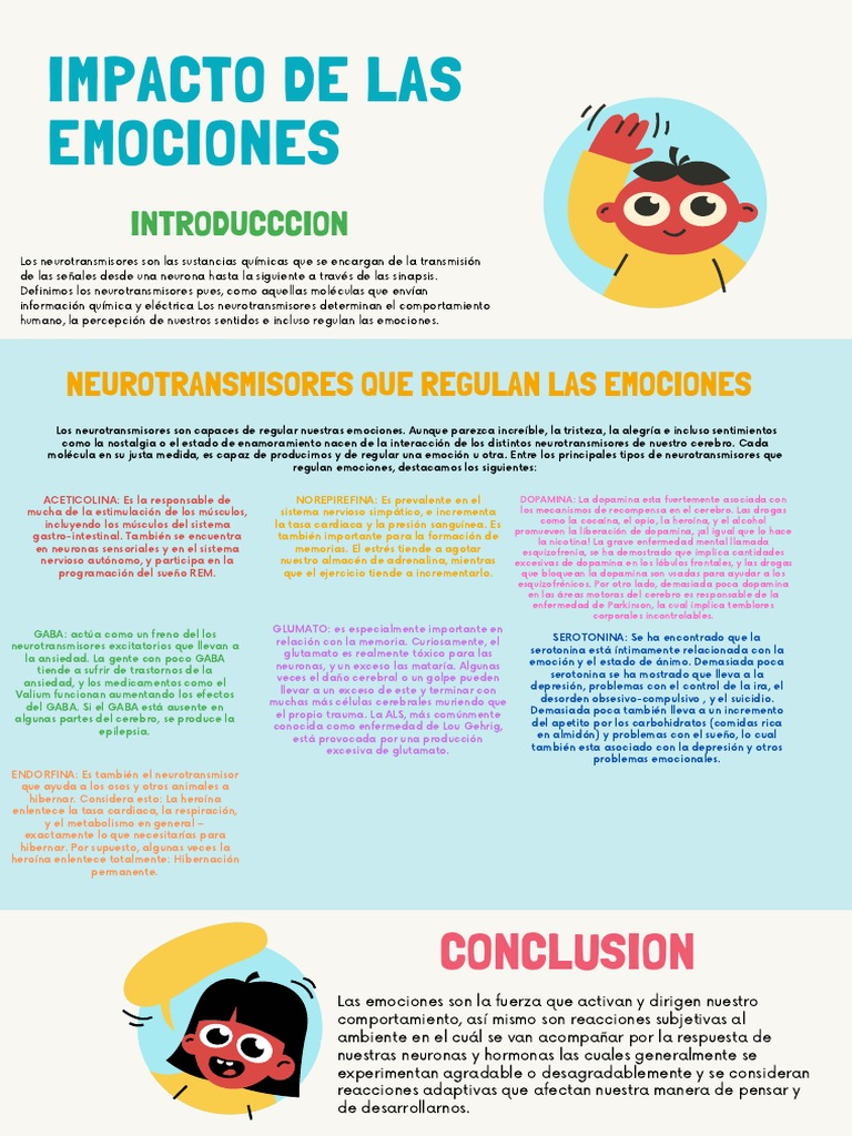 Impacto De Las Emociones Pdf Dopamina Las Emociones