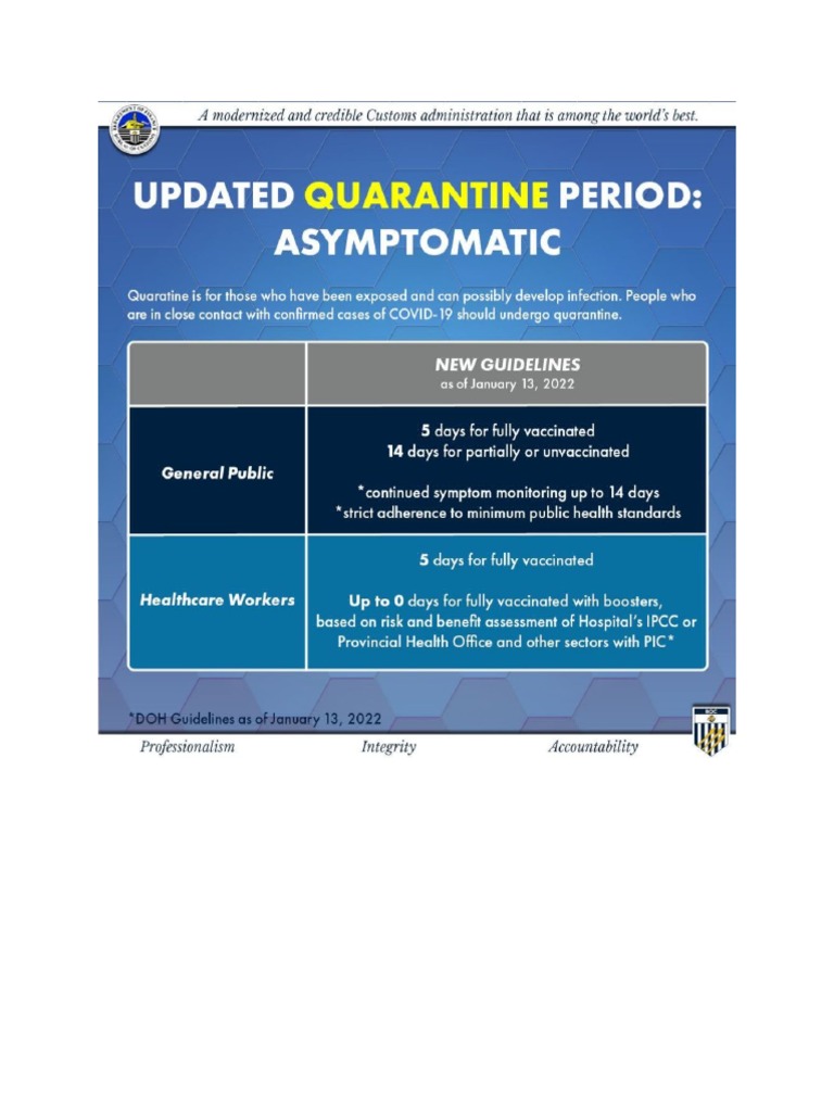 3 Quarantine | PDF