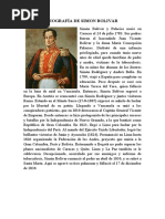 COMPRENSIÓN LECTORA Simón Bolivar | PDF