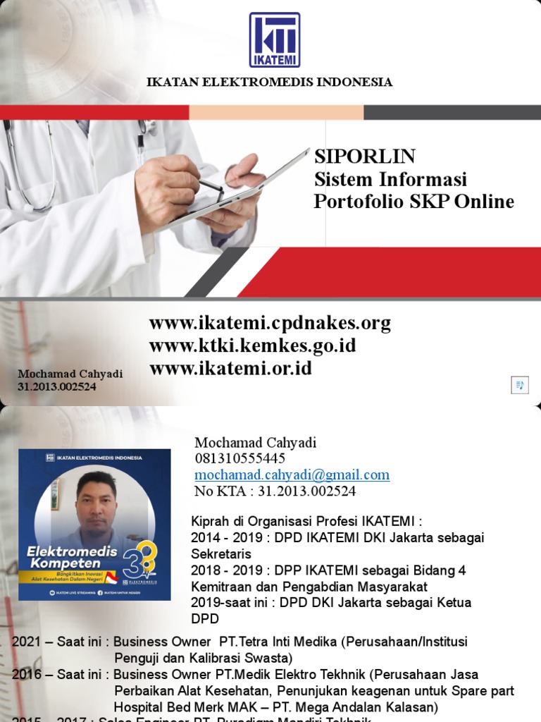 Tutorial Siporlin Ikatemi | PDF | Bisnis | Komputer