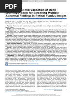 An Intelligent Strabismus Detection Method Based On Convolution Neural Network | PDF | Vision