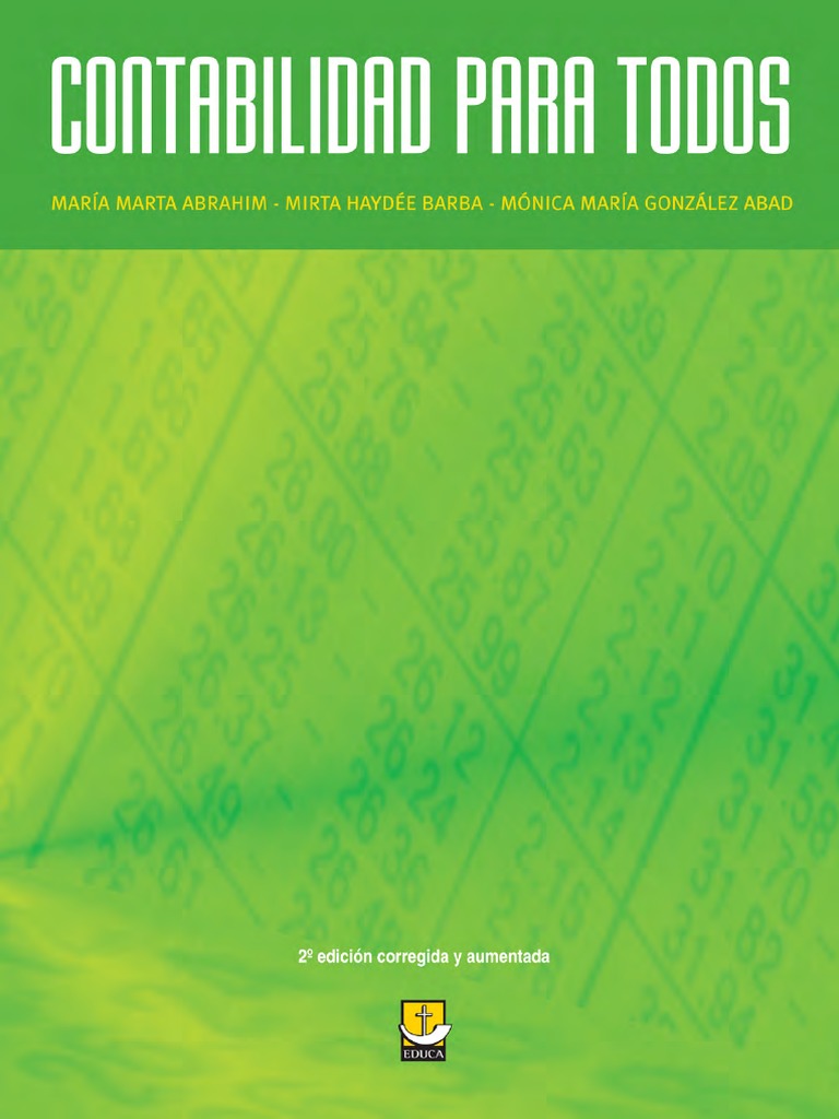 Contabilidad Para Todos (P) Libro | PDF | Contabilidad | Valor neto