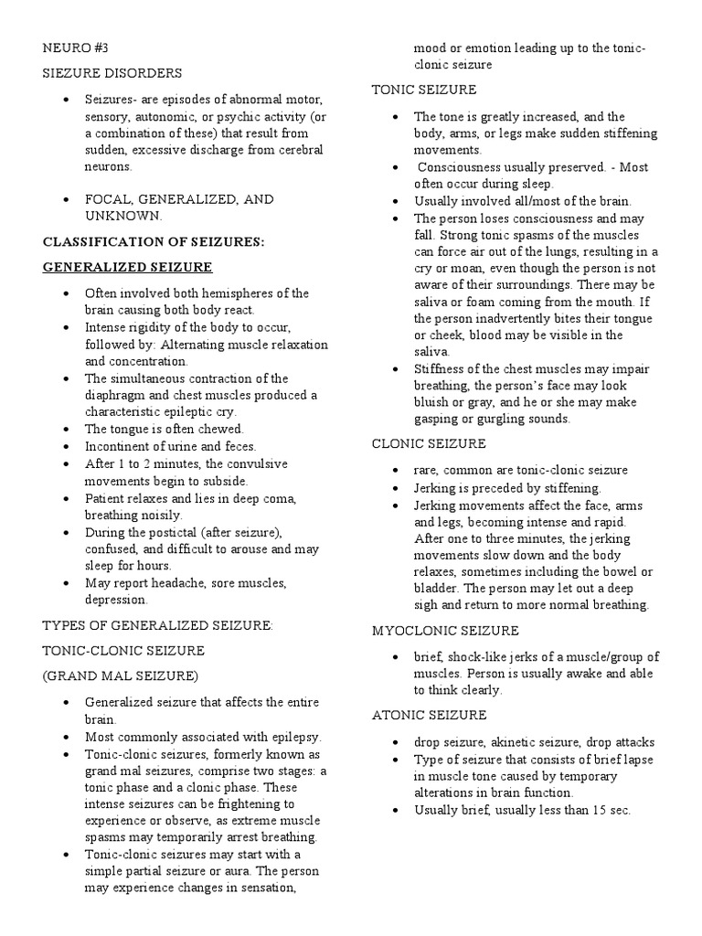 Neuro Notes #3 | Download Free PDF | Stroke | Ischemia