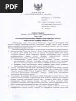 Edaran Perubahan RKPD 2025 Dan Perubahan Renja PD Tahun 2025 | PDF