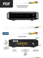 Infografia Kaon CG3000 | PDF | Wifi | Módem