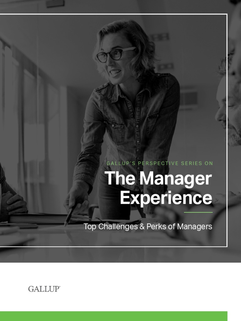 The Manager Experience Challenges and Perks | PDF | Occupational ...