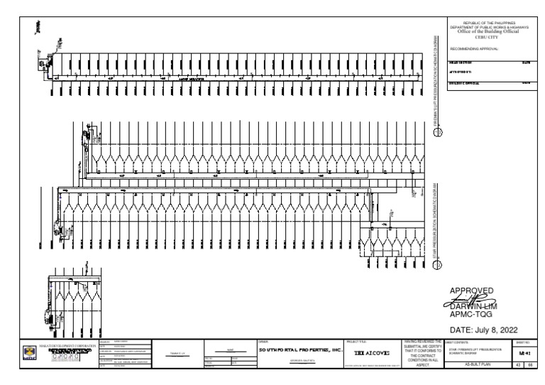 m2-02 Stair Fireman's Lift Pressurization-1351m2-03-1 | PDF