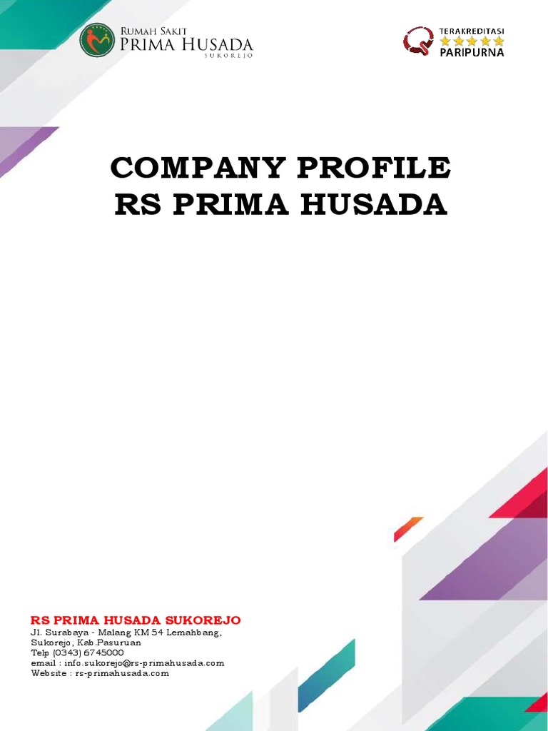 Profil RS Prima Husada Sukorejo | PDF