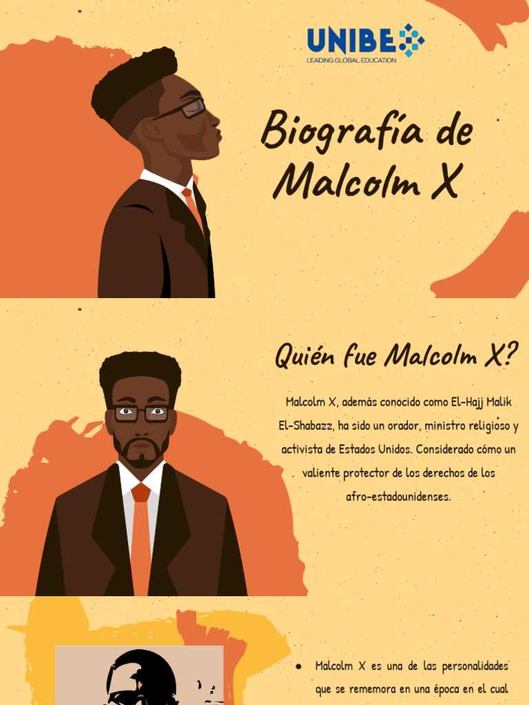 Biografía de Malcolm X - Grupo #1 | PDF | Malcolm x | Identidad Política