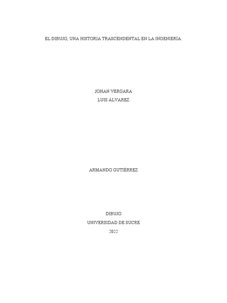 EL DIBUJO Ensayo | PDF | Perspectiva (Gráfica) | Dibujo