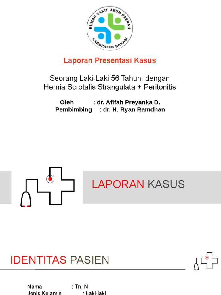 Afifah - Case 5 - Hernia + Peritonitis | PDF