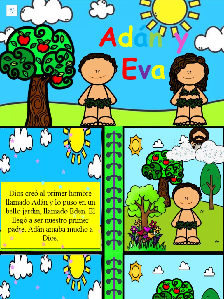 Adán y Eva: Historia para Niños | PDF