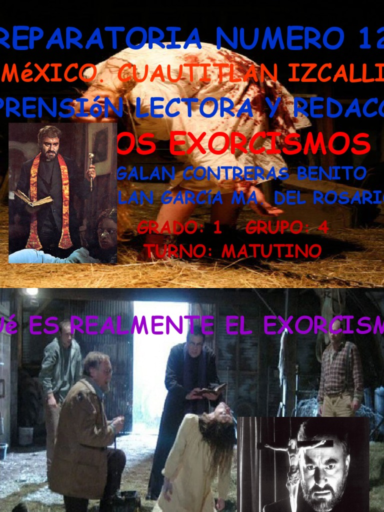 Tipos y Orígenes del Exorcismo | PDF | Exorcismo | Comportamiento ...
