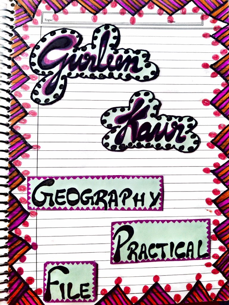 Geography Practical File | PDF