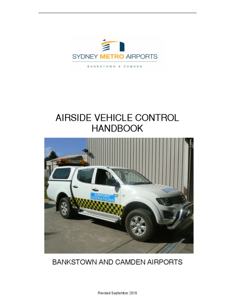 Airside Vehicle Control Handbook 2018 | PDF | Airport | Air Traffic Control