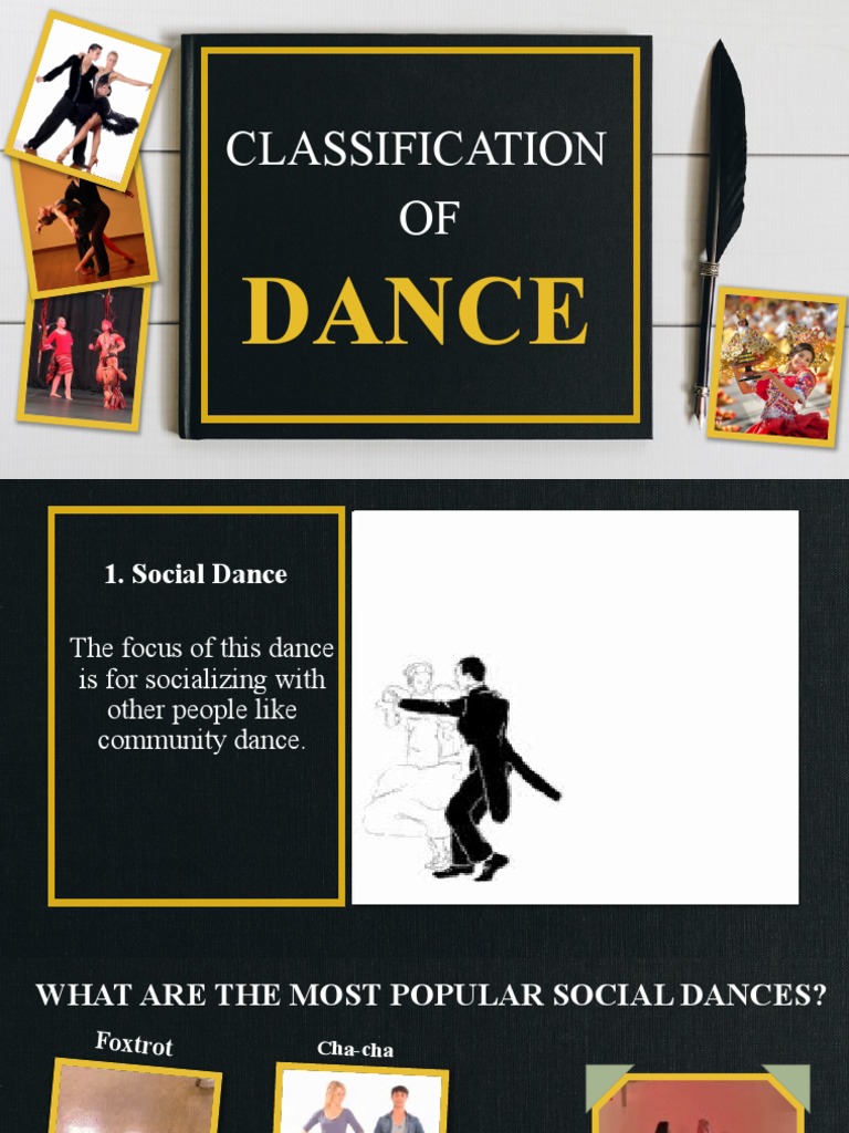 Classification of Dance | PDF | Festival | Dances