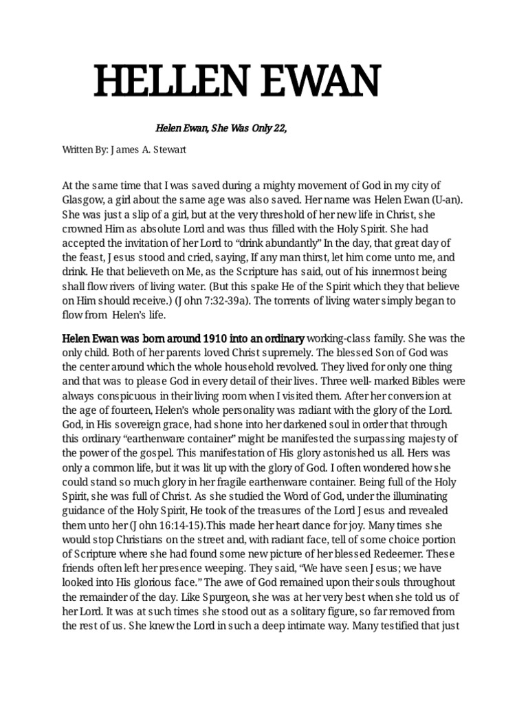 (Just 22) Hellen Ewan | PDF