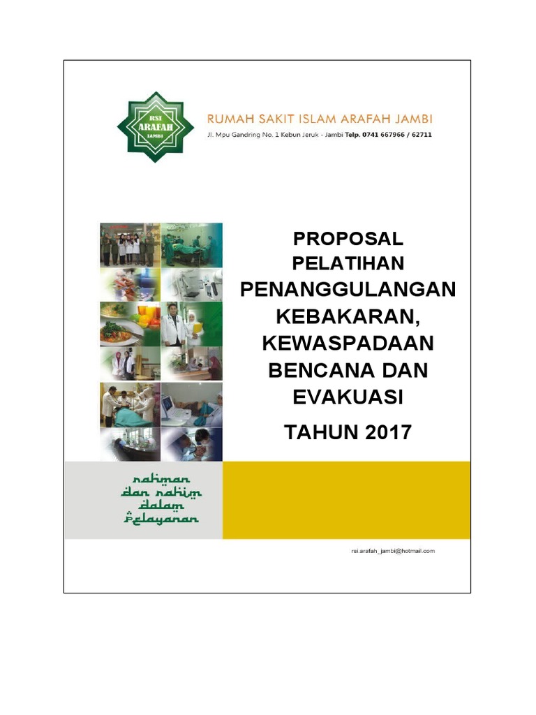 PROPOSAL Pelatihan Damkar 2017 | PDF