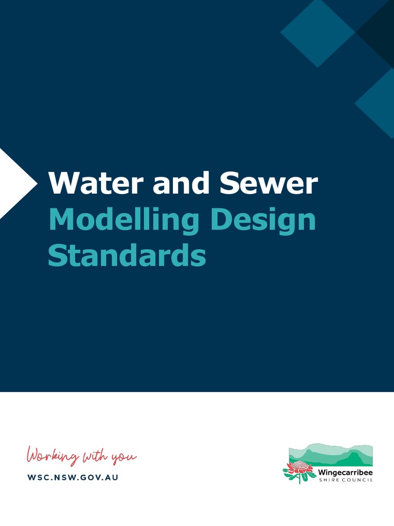 Water and Sewer: Modelling Design Standards | PDF | Sewage Treatment ...