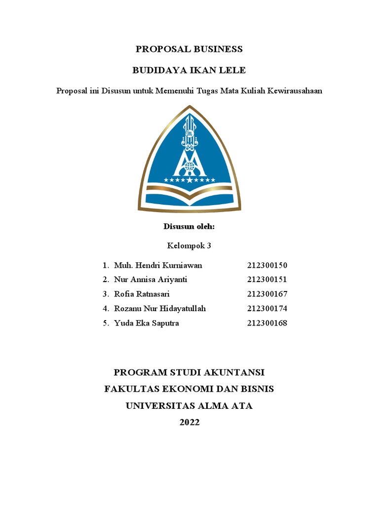 Proposal Budidaya Lele | PDF