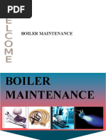 Steam Boiler Routine Maintenance Check List | PDF | Boiler | Valve