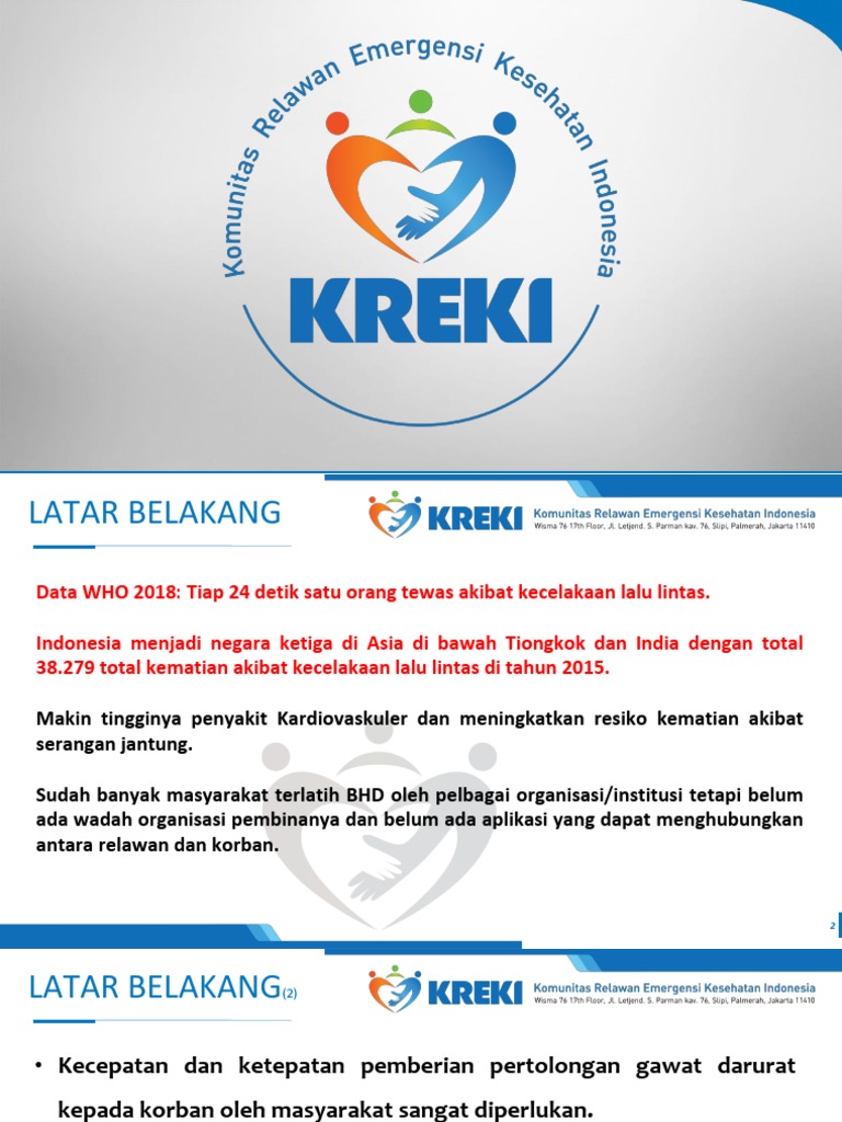 Profile KREKI-2022 (Help119) New | PDF | Bisnis | Pengembangan Diri