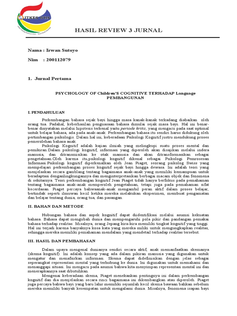 Hasil Review 3 Jurnal | PDF