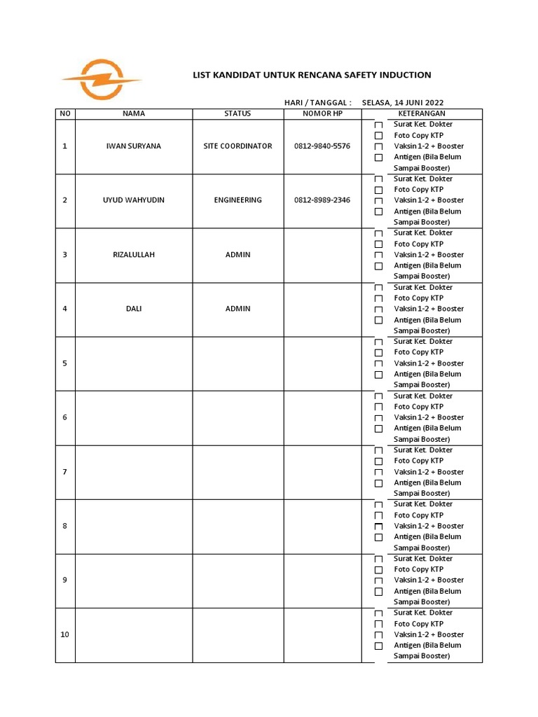 2022 06 14 List Induction | PDF