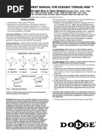 Winsmith R-A Reducer Manual | PDF | Bearing (Mechanical) | Motor Oil