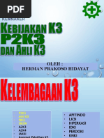 Struktur Organisasi P2K3 | PDF