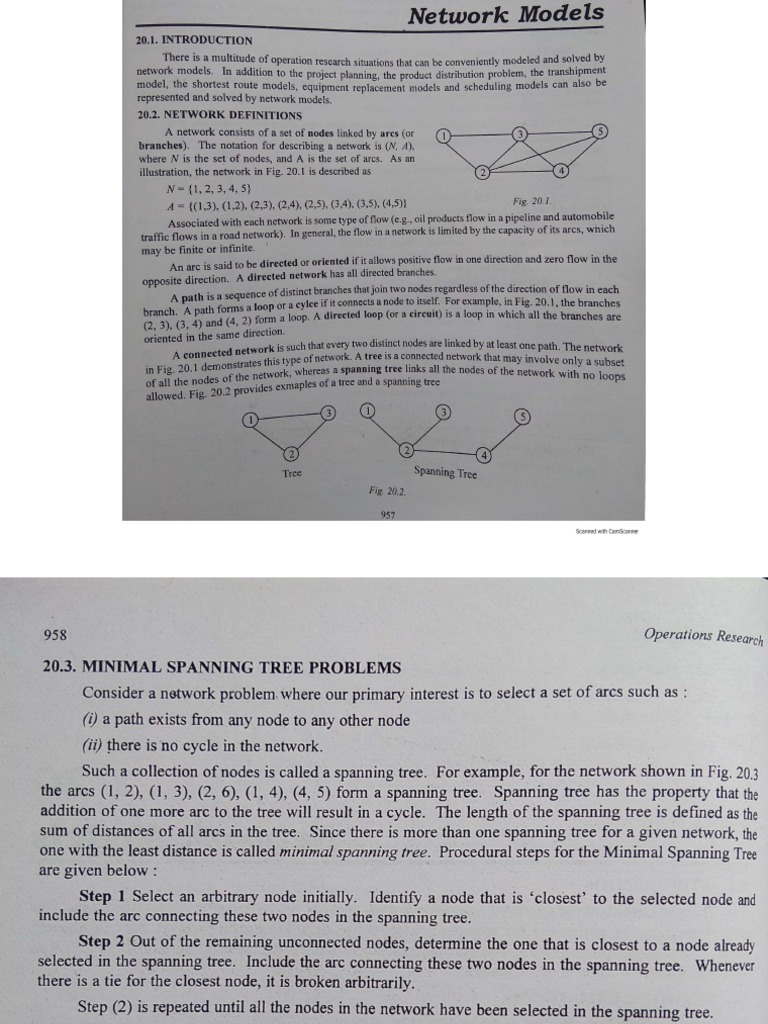 Minimal Spanning Tree Problems | PDF