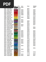 Vallejo Colour Chart | PDF