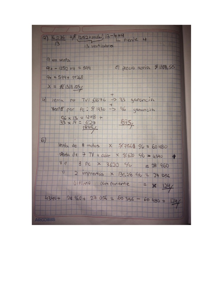 S01.s1 - Resolver Ejercicios Nivelacion de Matematica Utp | PDF
