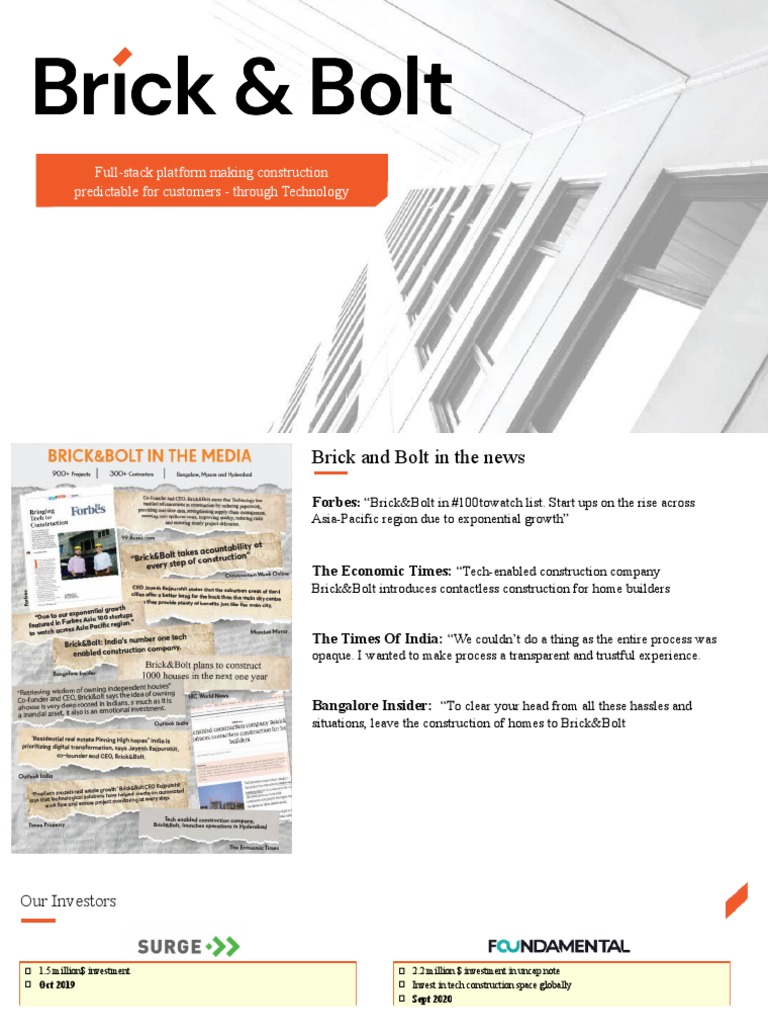 Predictable Construction: How Brick & Bolt is Transforming the Home ...