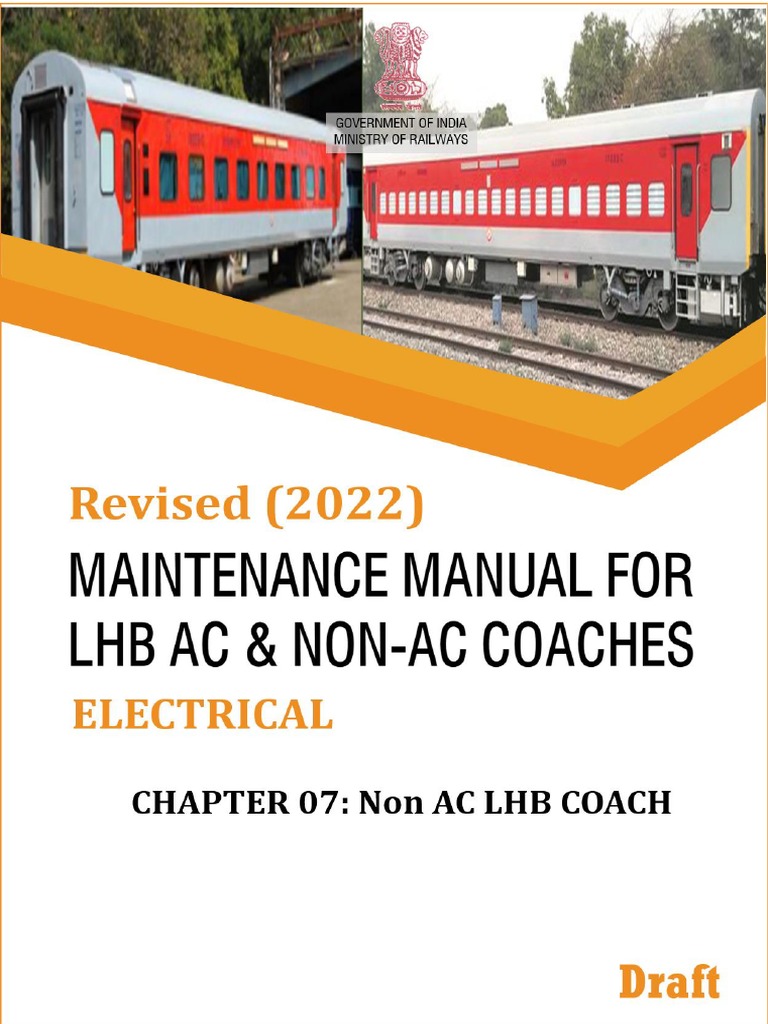 Revision of Chapter 07 - Non AC LHB Coaches of LHB Manual (Electrical ...