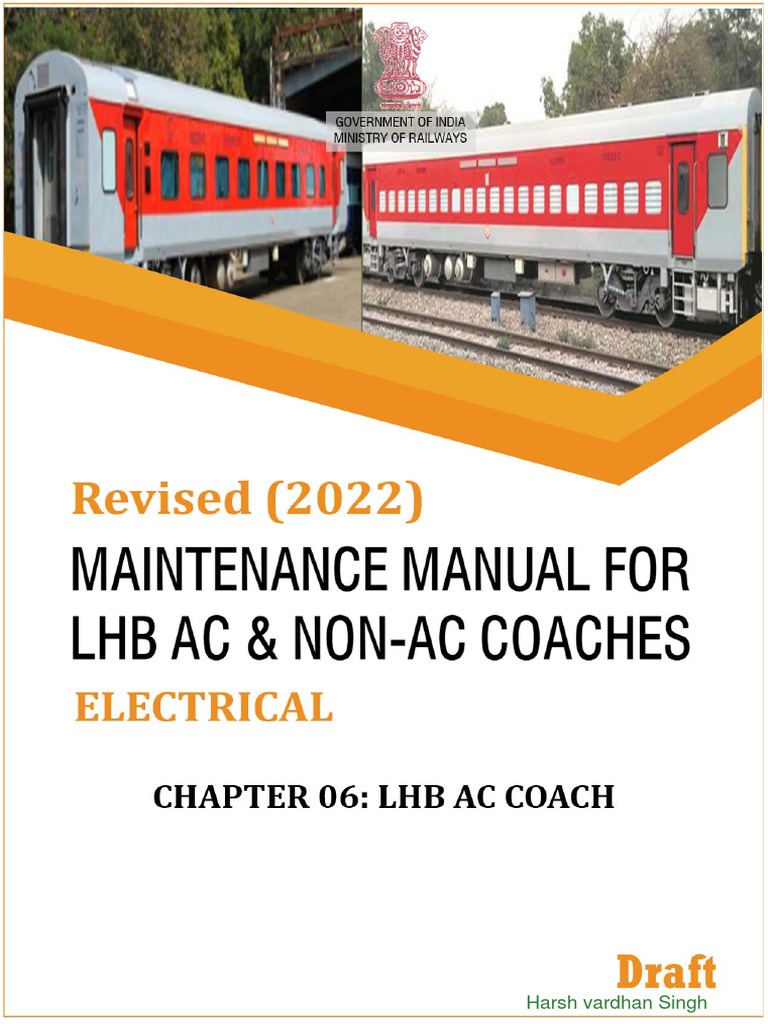 Revision of Chapter 06 - LHB AC Coaches of LHB Manual (Electrical ...