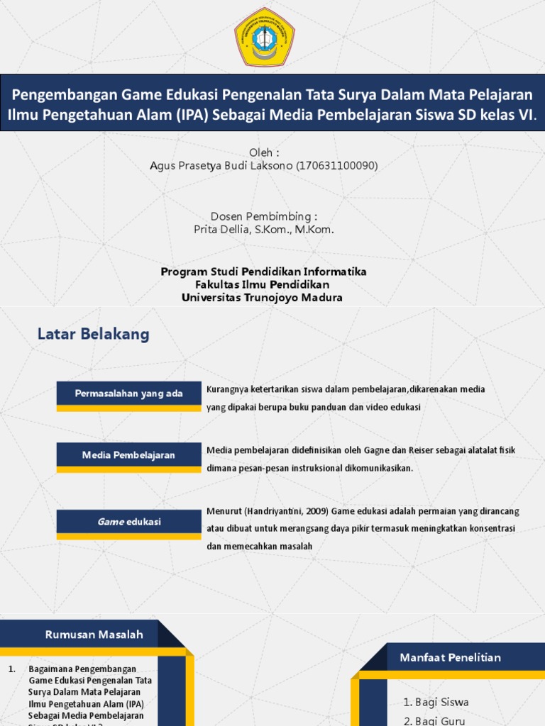 Presentasi Sempro Budi | PDF