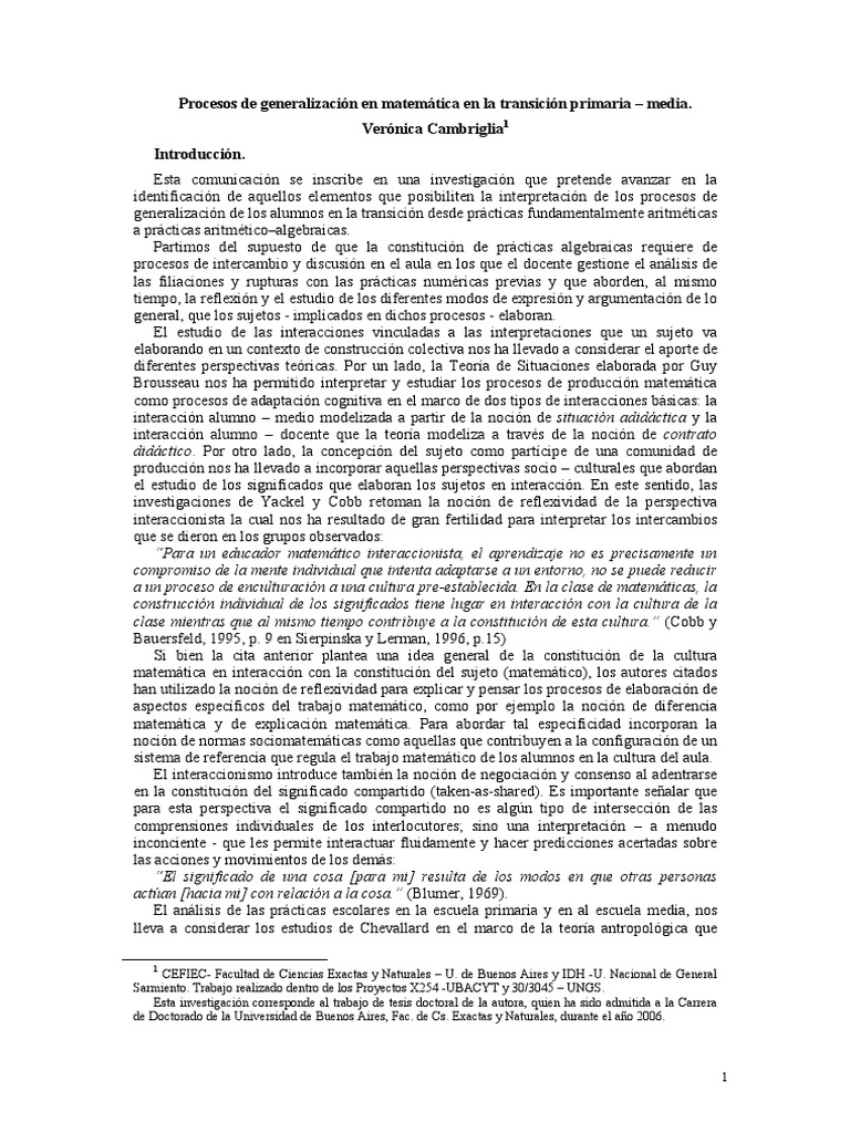 Generalizacion 1 | PDF | Salón de clases | Maestros