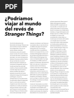 Guía de lectura: Libros Stranger Things | PDF