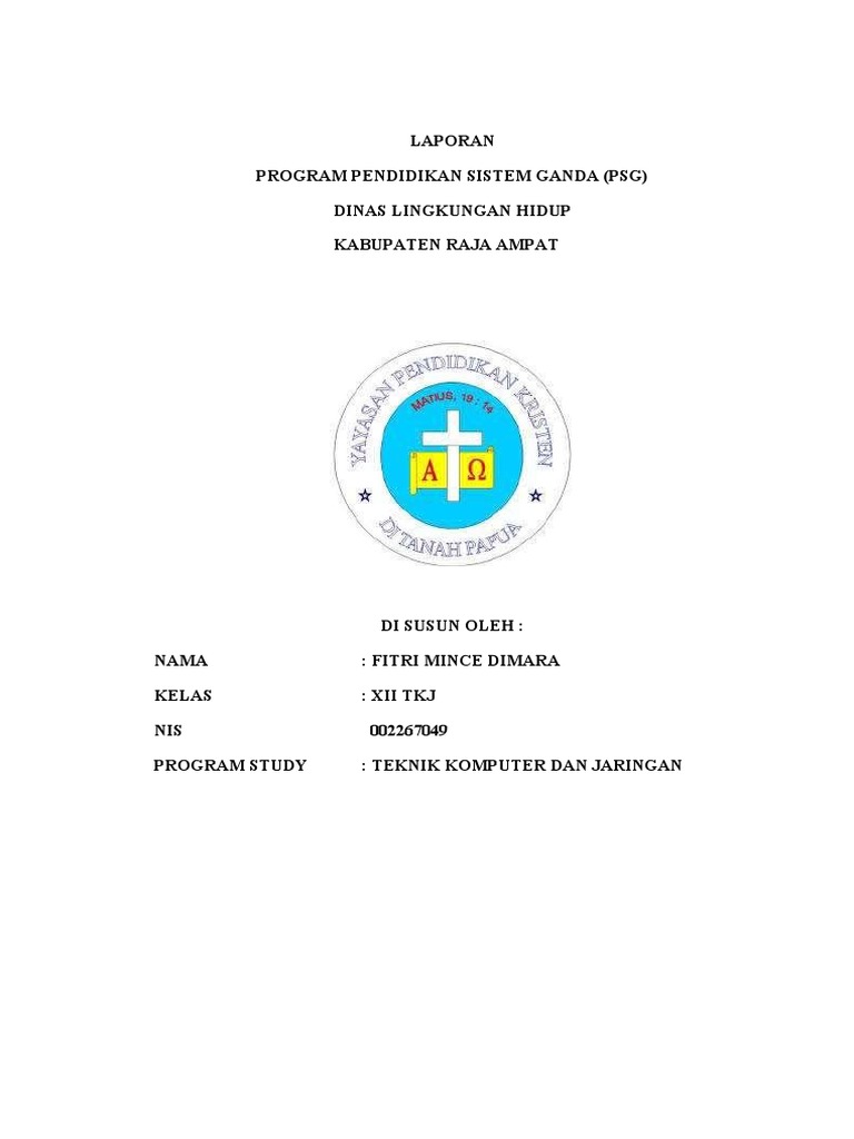 Laporan Fitri TKJ | PDF | Bisnis | Sains & Matematika