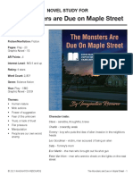 Monsters Are Due On Maple Street | PDF