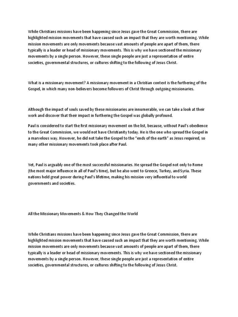 Pastor Joshua Assignment | PDF | Paul The Apostle | Ecumenism