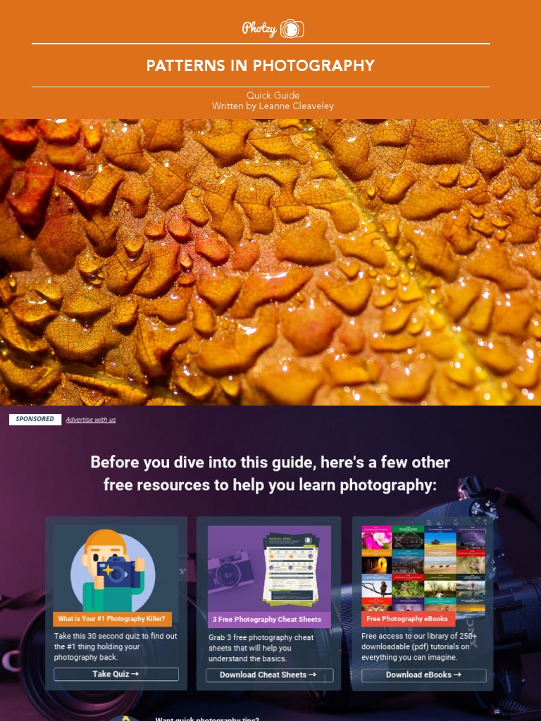 Patterns in Photography: Photzy | Download Free PDF | Composition ...