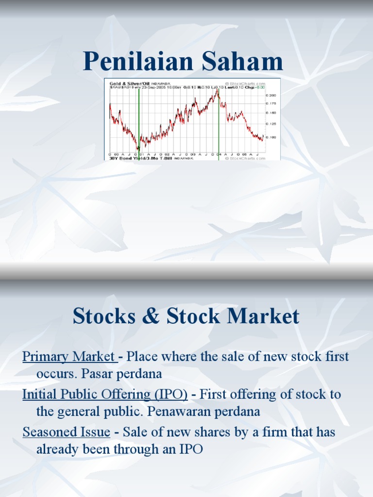 5 Penilaian Saham | PDF