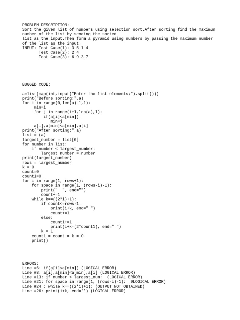 Selection and Pyramid Merged | PDF
